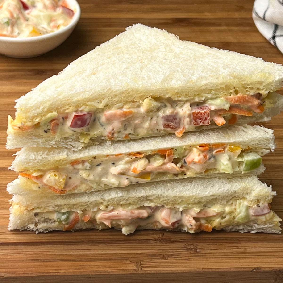 Mayonnaise Sandwich Veg Mayo Sandwich