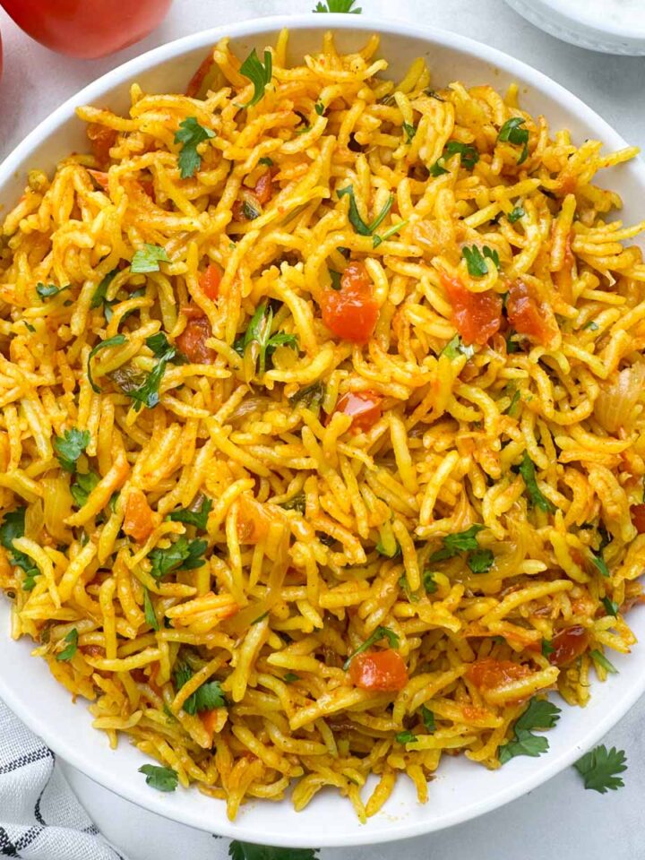 Curd Rice Recipe (Restaurant Style) - Indian Veggie Delight