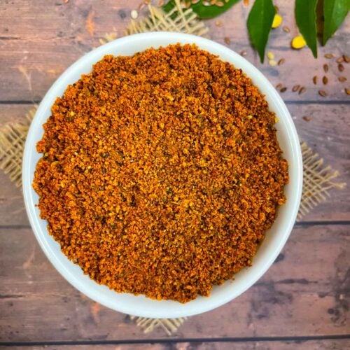 Peanut Chutney Powder | Shenga Chutney Pudi - Indian Veggie Delight