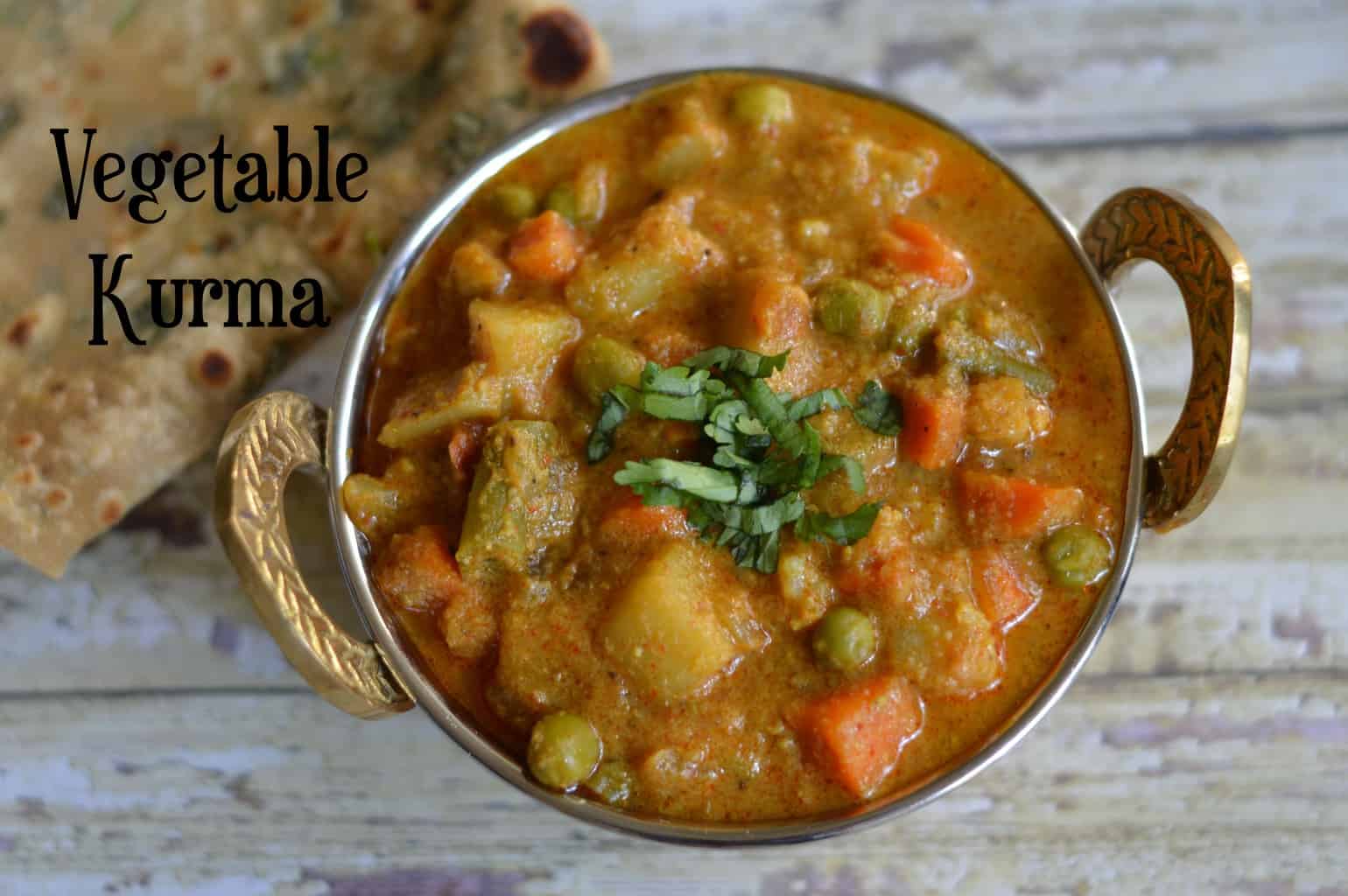 Vegetable Kurma Instant Pot|Mix Veg Korma - Indian Veggie Delight