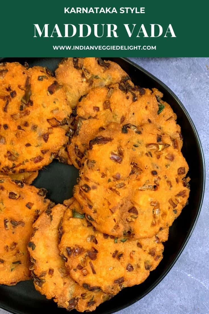 Maddur Vada Recipe (Maddur Vade) - Indian Veggie Delight