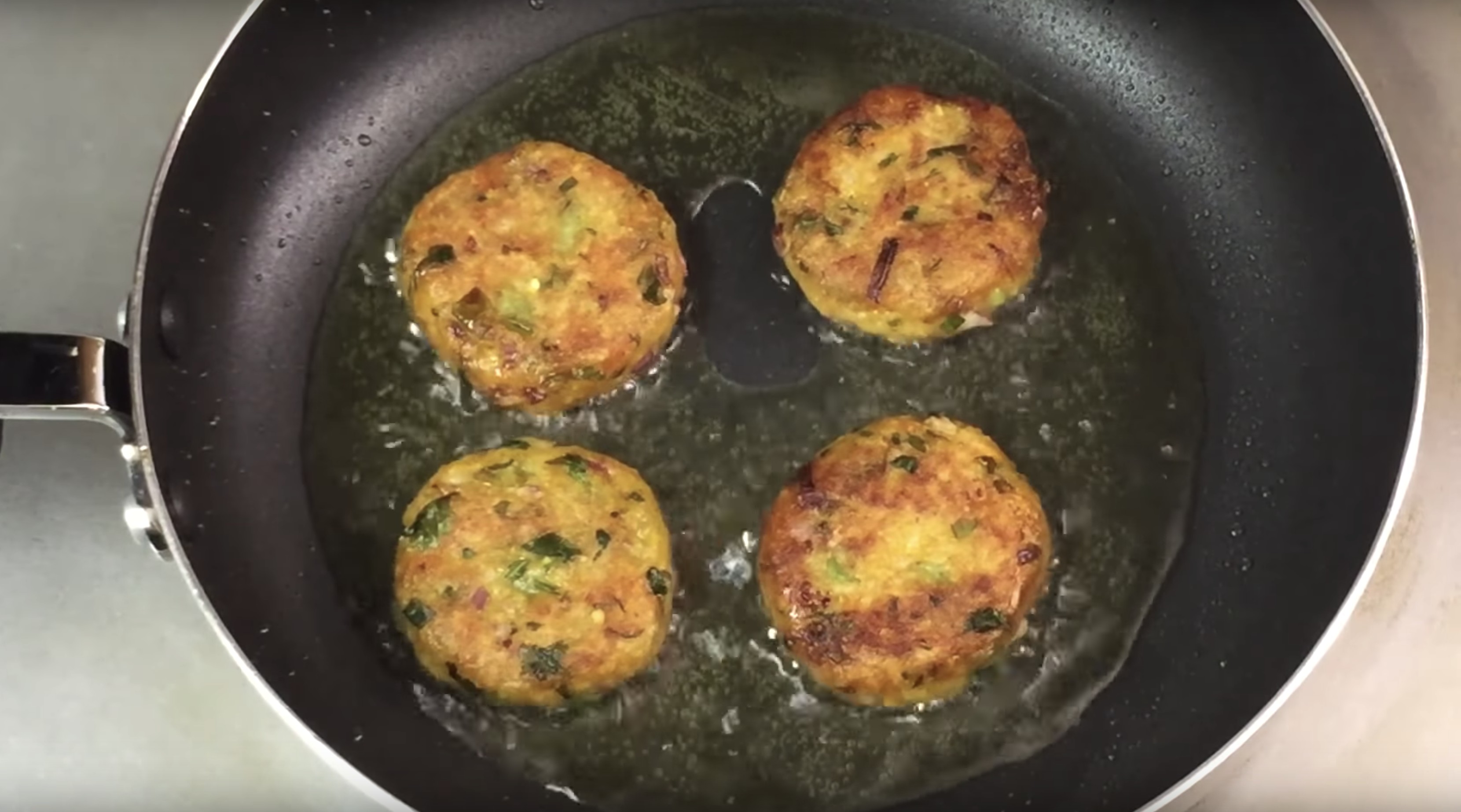 Vegetable Rice Cutlet from Leftover Rice - Indian Veggie Delight