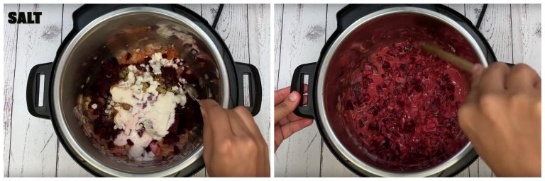 Beetroot Kurma | Beetroot Korma - Instant Pot - Indian Veggie Delight