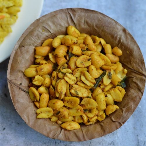 Congress Kadlekai Recipe - Indian Veggie Delight
