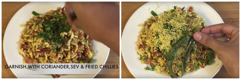 Girmit (North Karnataka Style) - Indian Veggie Delight