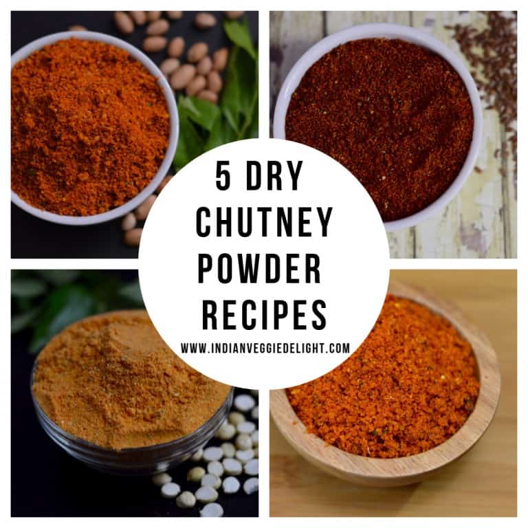 8+ Dry Chutney Powder/Pudi Recipe - Indian Veggie Delight
