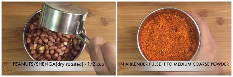 Peanut Chutney Powder | Shenga Chutney Pudi - Indian Veggie Delight