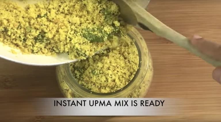 Instant Upma Mix|How to Make Ready-To-Cook Upma Mix - Indian Veggie Delight
