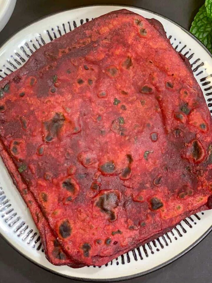 Paneer Paratha - Indian Veggie Delight