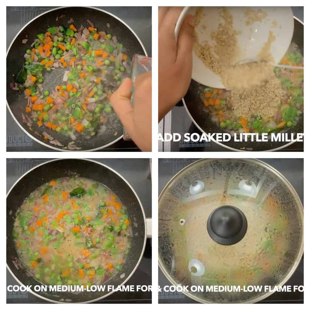 Little Millet Upma | Samai Upma - Indian Veggie Delight