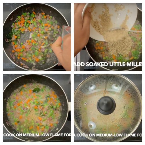 Little Millet Upma | Samai Upma - Indian Veggie Delight