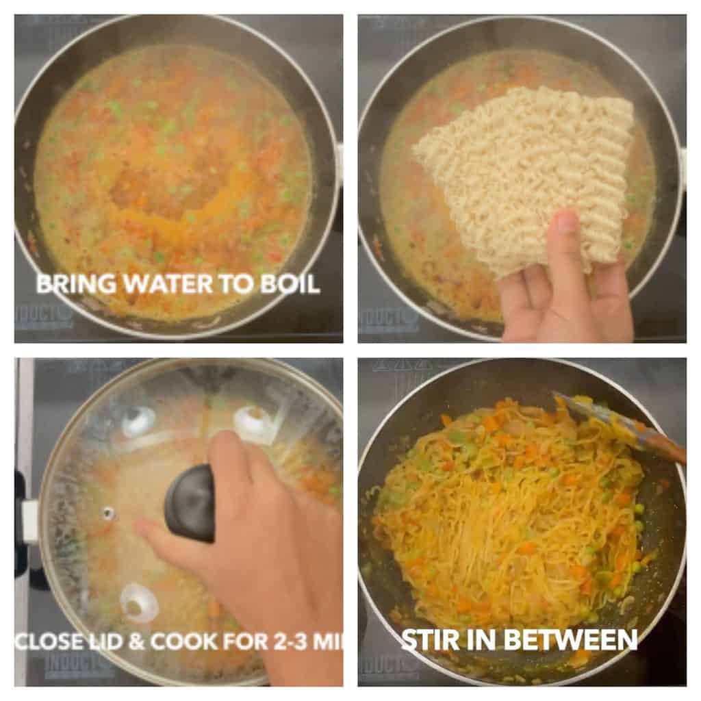 Vegetable Masala Maggi | Maggi Noodles - Indian Veggie Delight