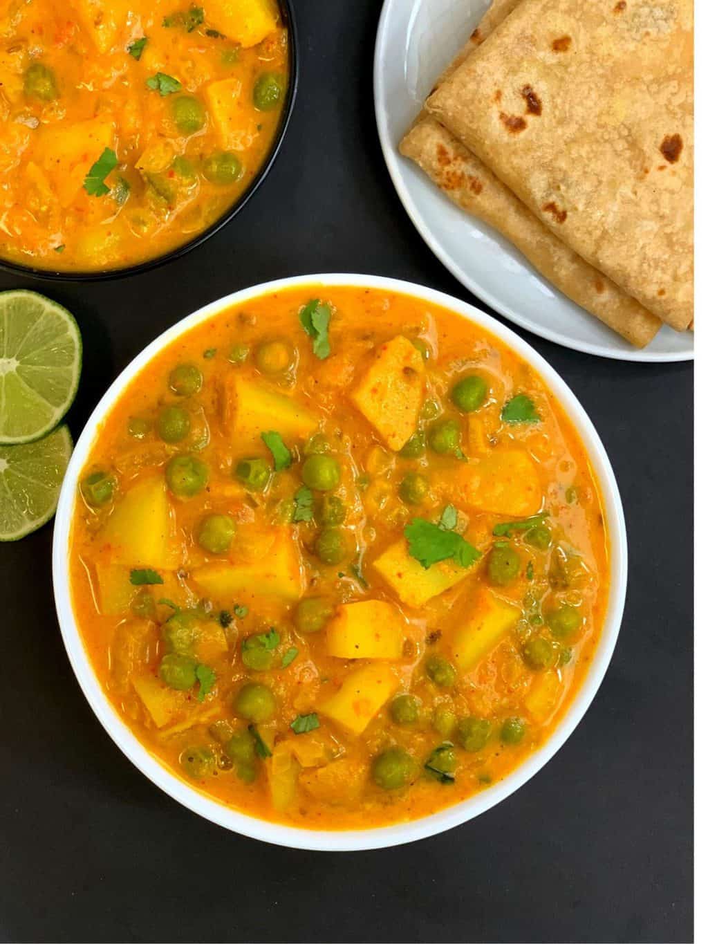 aloo matar sabji - Indian Veggie Delight
