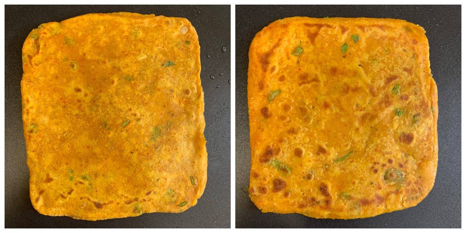 Dal Paratha Recipe | How to Make Dal Paratha - Indian Veggie Delight