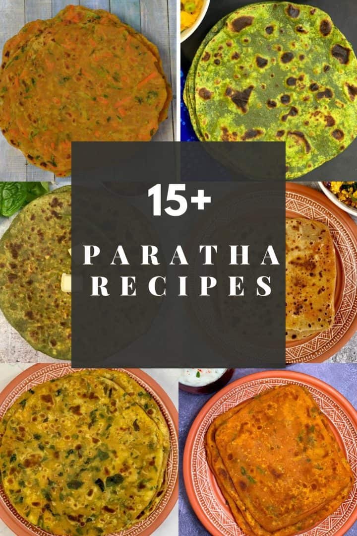 Paratha Recipes | Indian Flat Bread Recipes - Indian Veggie Delight