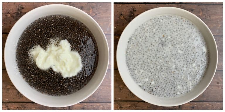 Chia Seeds Curd Rice (Keto Curd Rice) - Indian Veggie Delight