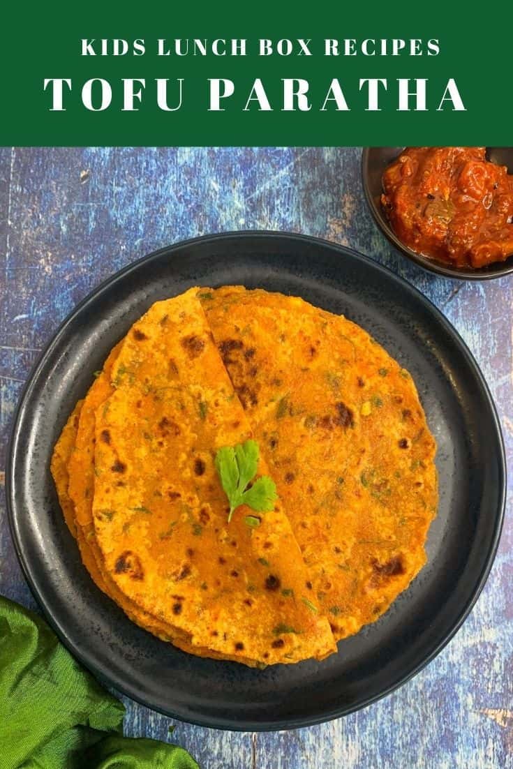 Tofu Paratha Recipe - Indian Veggie Delight