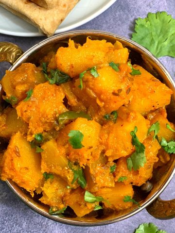 Indian Pumpkin Curry - Instant Pot - Indian Veggie Delight