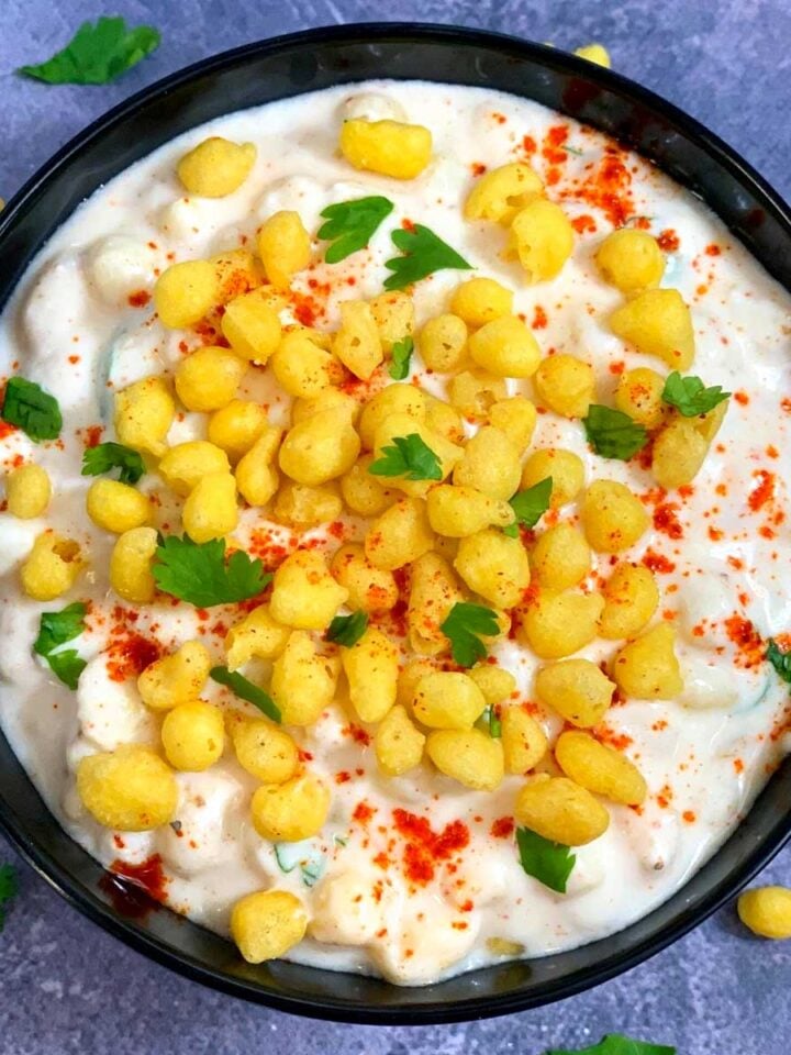 Palak Raita | Spinach Raita - Indian Veggie Delight