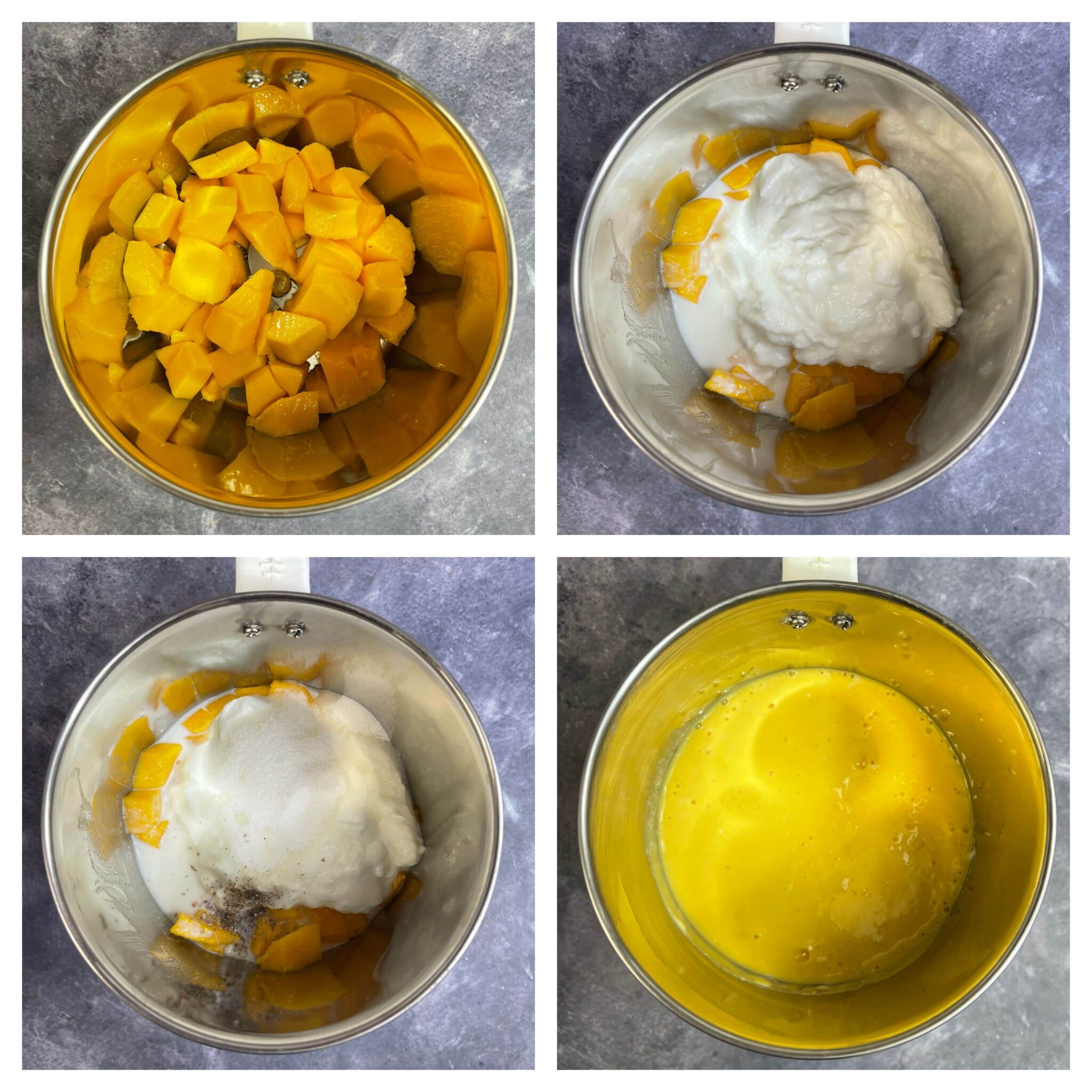 Mango Lassi - Fresh & Canned - Indian Veggie Delight