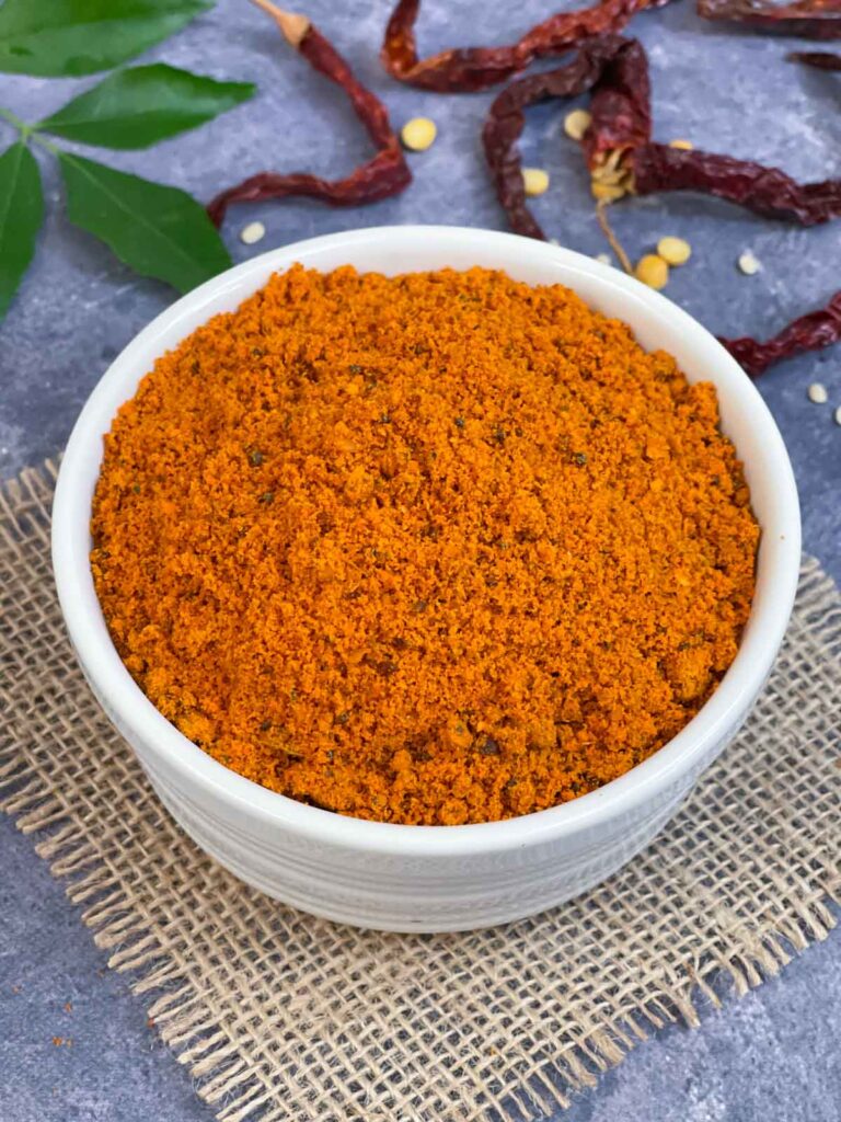 Chutney Powder (Kadle Bele Chutney Pudi) - Indian Veggie Delight
