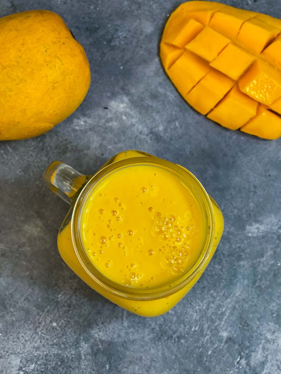 Mango Milkshake - Fresh & Canned - Indian Veggie Delight