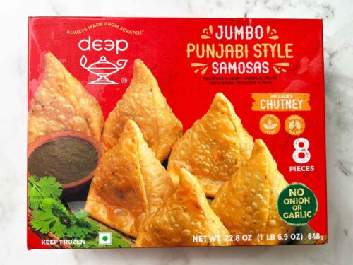 Air Fryer Frozen Samosa - Indian Veggie Delight