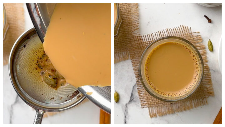 Indian Masala Chai (Spiced Milk Tea) - Indian Veggie Delight