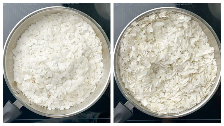 Poha Chivda Recipe (Namkeen) - Indian Veggie Delight