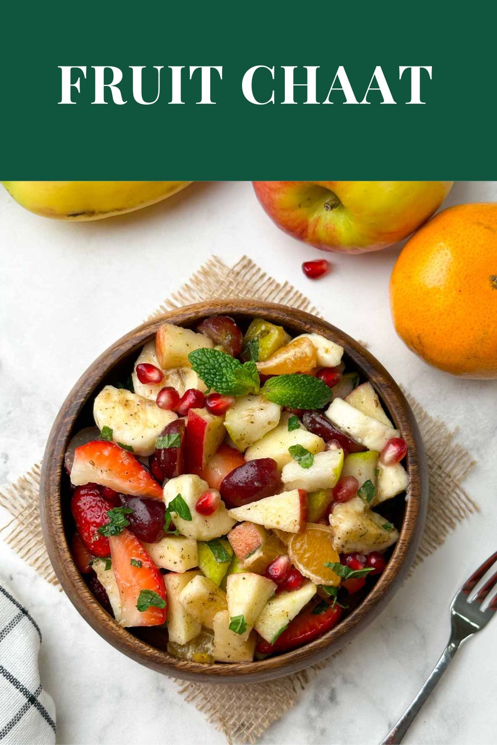 Fruit Chaat Recipe - Indian Veggie Delight