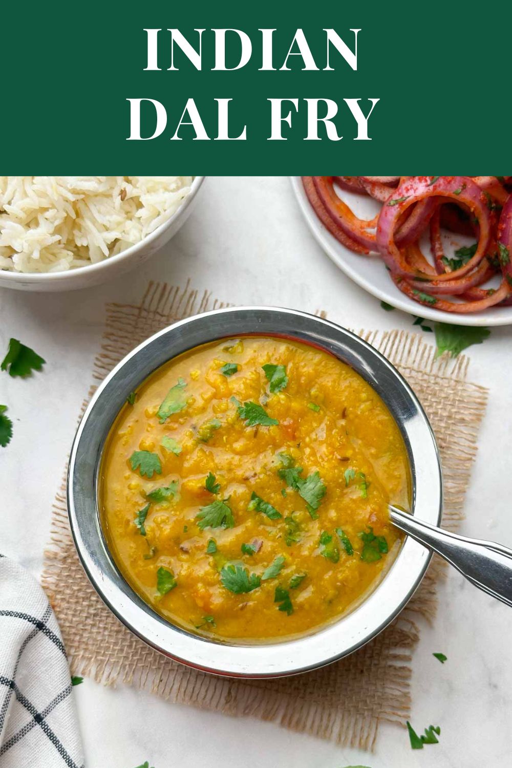 Dal Fry Recipe (Restaurant Style Dal) - Indian Veggie Delight
