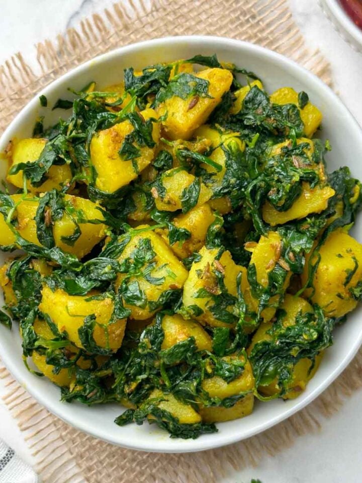 Zucchini Besan Sabzi - Indian Veggie Delight
