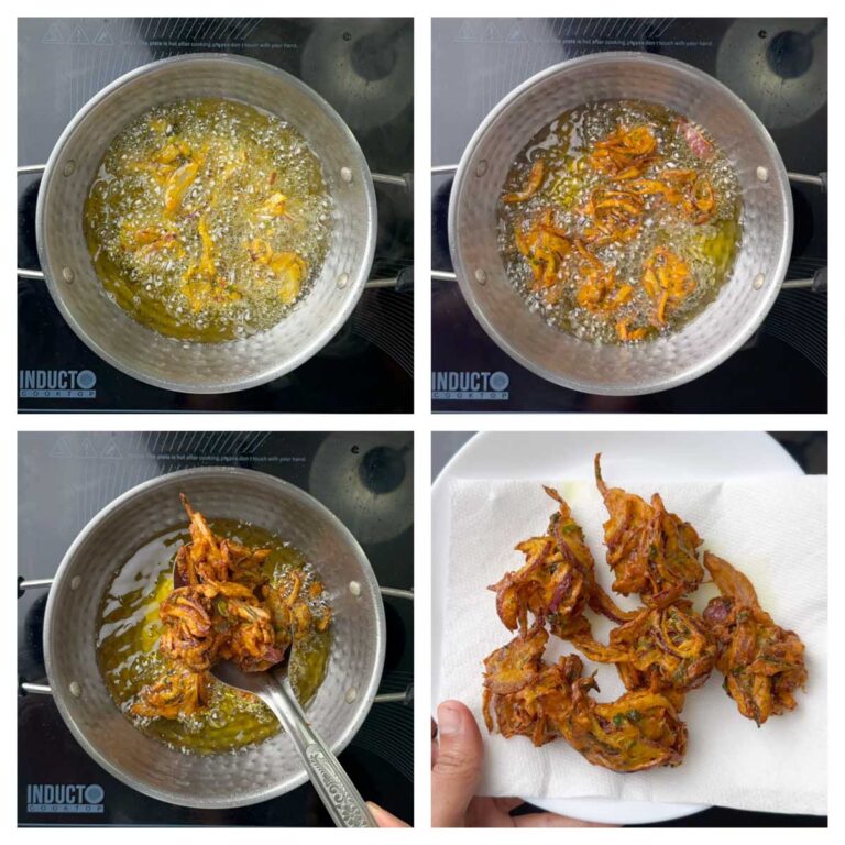 Air Fryer Onion Pakoda - Indian Veggie Delight