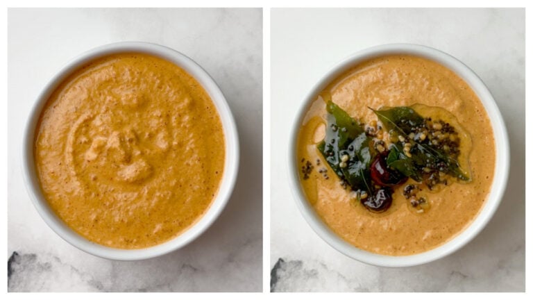 Peanut Chutney Recipe | Groundnut Chutney - Indian Veggie Delight