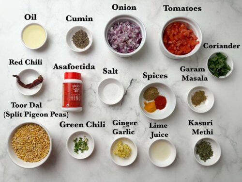 Dal Fry Recipe (Restaurant Style Dal) - Indian Veggie Delight