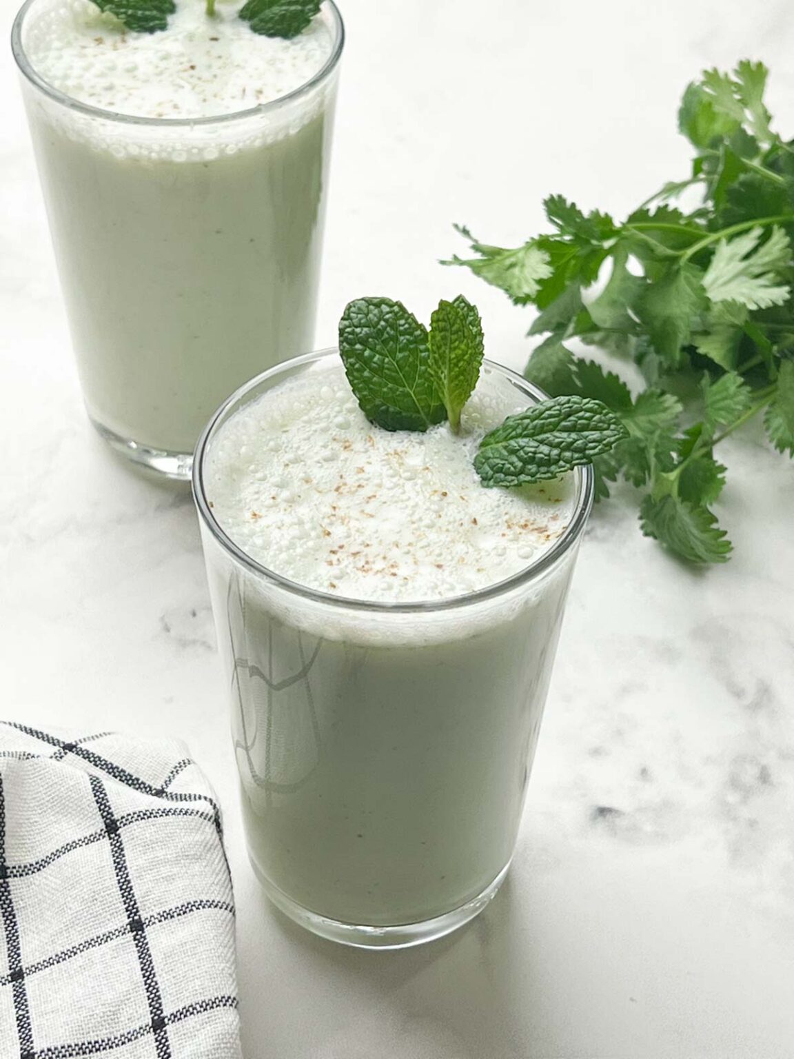 Masala Chaas (Indian Spiced Buttermilk) - Indian Veggie Delight