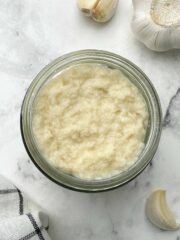 How to Make Garlic Paste? - Indian Veggie Delight