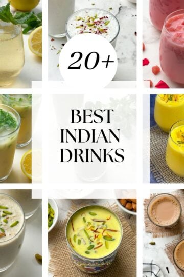 20+ Best Indian Drinks Recipes - Indian Veggie Delight