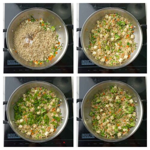 Millet Fried Rice - Indian Veggie Delight