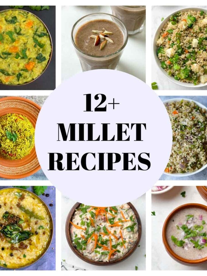 How to Cook Millets in the Instant Pot - Indian Veggie Delight
