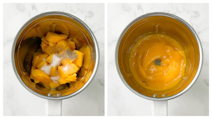 Aamras (Indian Sweet Mango Pulp) - Indian Veggie Delight