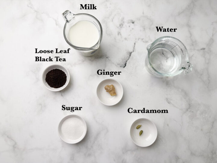 Adrak Chai (Ginger Tea) - Indian Veggie Delight