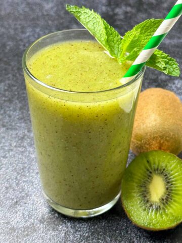 Kiwi Juice Recipe (Blender) - Indian Veggie Delight