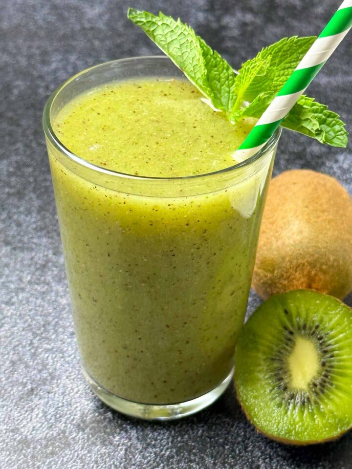 Kiwi Juice Recipe (Blender) - Indian Veggie Delight