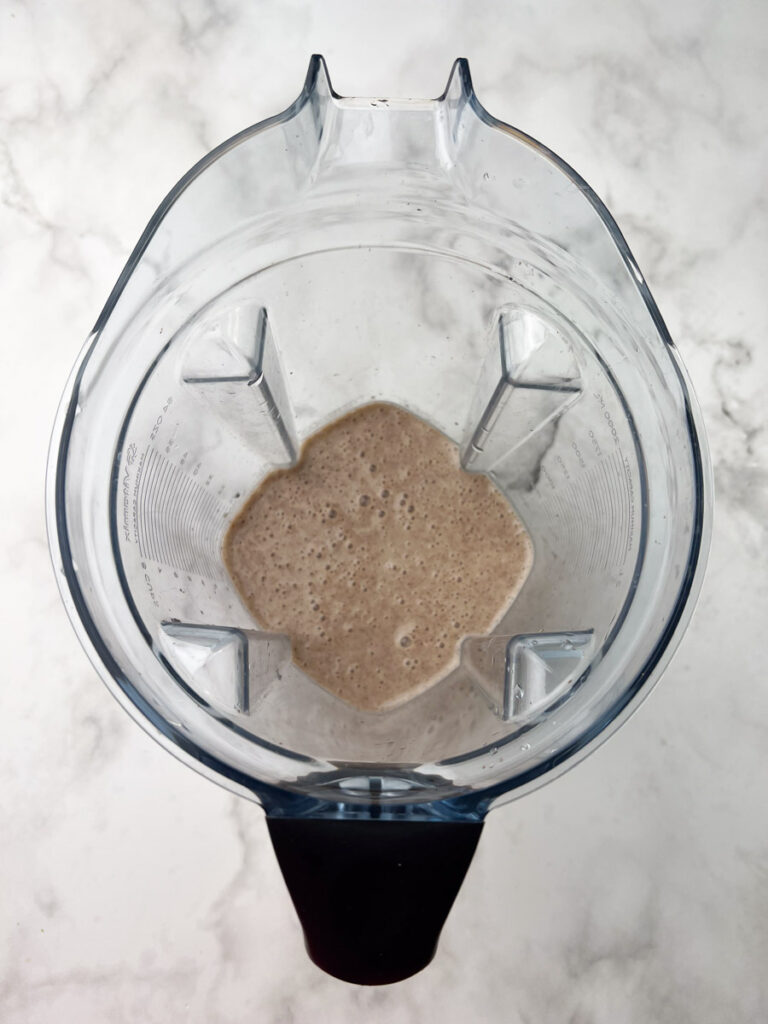 Ragi Banana Dates Smoothie - Indian Veggie Delight