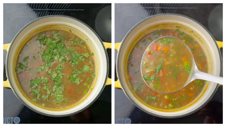 Ragi Soup Recipe (Finger Millet Soup) - Indian Veggie Delight