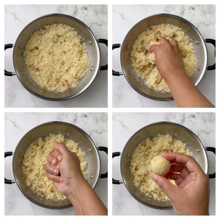 Rava Ladoo (Suji Ladoo) - Indian Veggie Delight