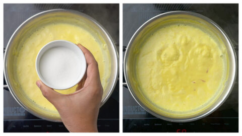 Easy Rasmalai Recipe (From Haldiram’s Rasgulla) - Indian Veggie Delight
