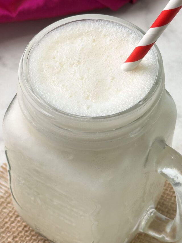 Dry Fruits Milkshake Recipe - Indian Veggie Delight