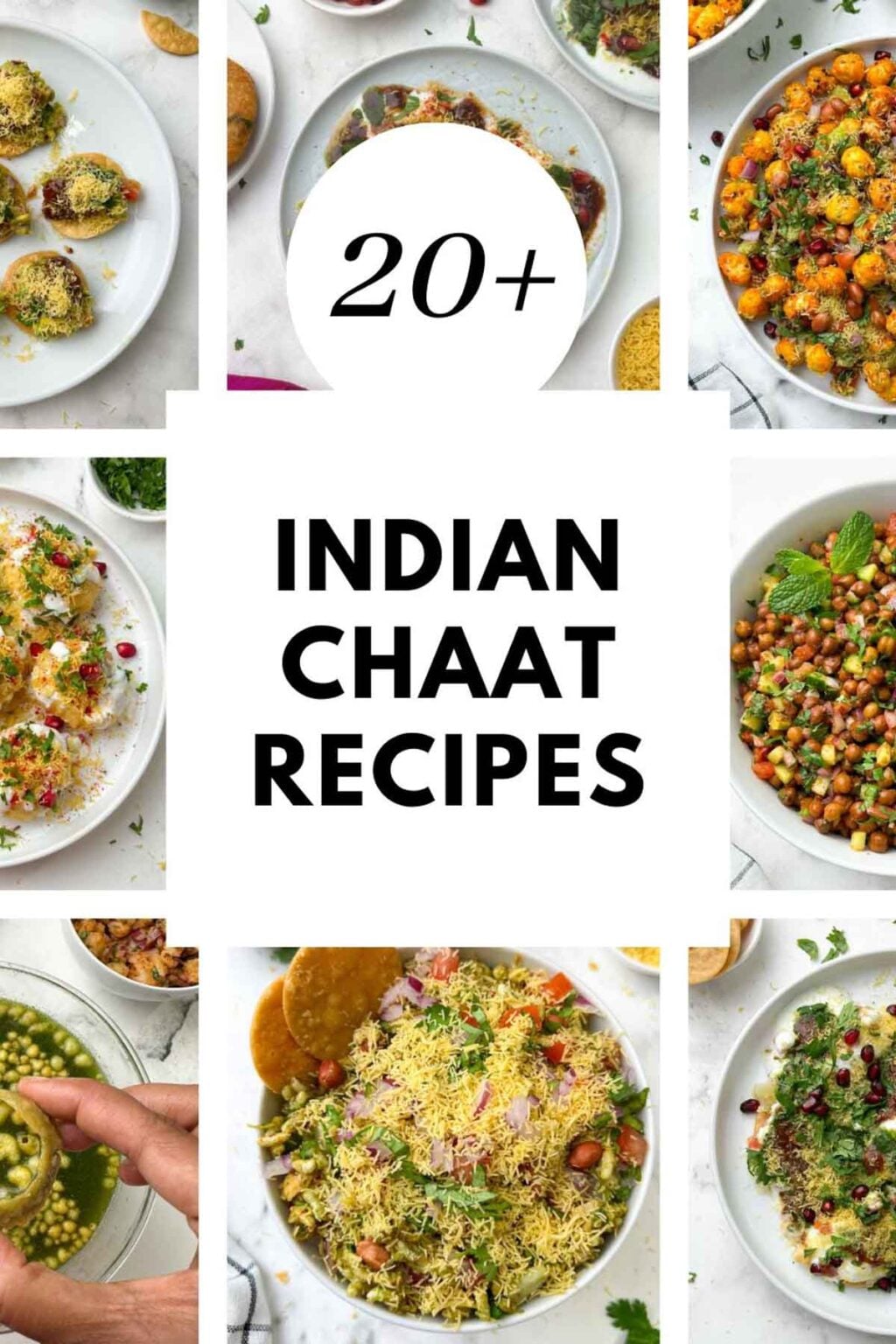 20+ Best Indian Chaat Recipes - Indian Veggie Delight